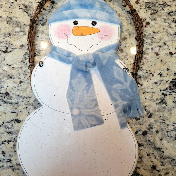 Hanging SNOWMAN for Winter, Christmas Wall and Door Hanging Decor - Etsy