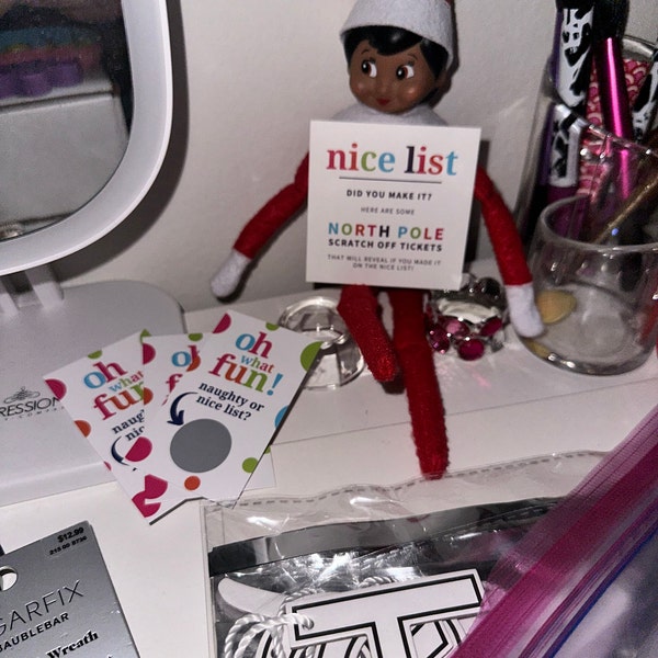 24-day Christmas Elf Activity Kit Best Seller Elf Kit Elf Props Elf ...