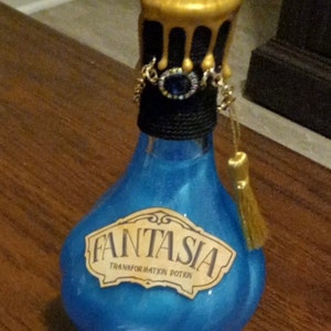 Final Fantasy Inspired HOLY WATER Potion Bottle With Magical - Etsy