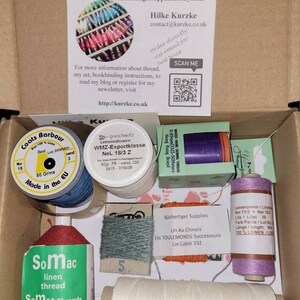 Professional Bookbinding Thread, Traditional 100% Linen, French Fil Au ...