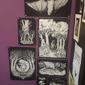 Wood Witch Backpatch | Etsy