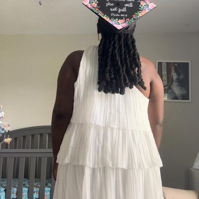 Custom Thanks Mom and Dad Graduation Cap Decoration, Custom Family Grad ...