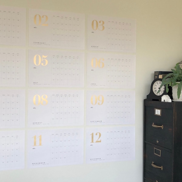 2026 Desk Calendar, Boss Gift, Desk Calendar, 11x17 Calendar, Office ...