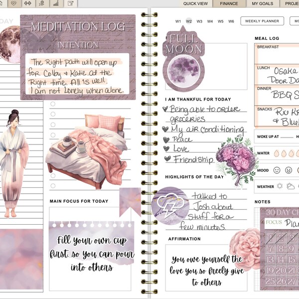 Cottagecore Digital Stickers | GOODNOTES STICKERS, 503 Cottagecore ...