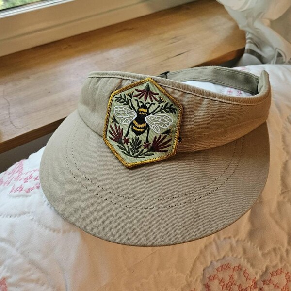 Floral Embroidered Patch, Nature is Magic, Gift for Gardeners, Gift for ...