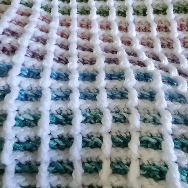 CROCHET PATTERN - Shell Stitch Crochet Blanket Pattern – the Felicity ...