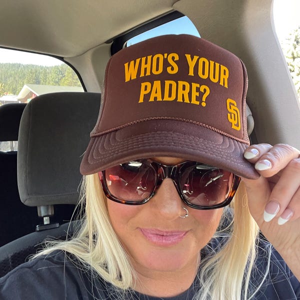 Go Ask Your Dad Khaki Trucker Hat, Adjustable Hat, Snapback, Funny Hat ...