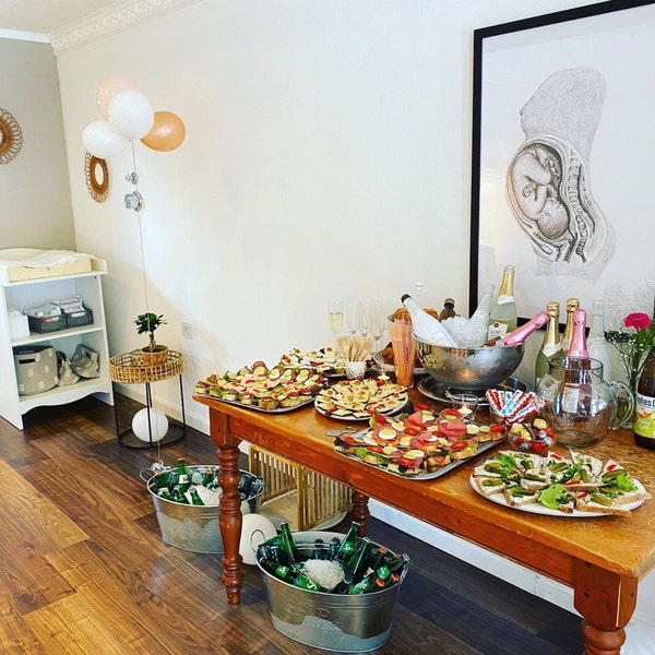 Cardinal Movements of Labor Series Set of Five Prints Birth/doula ...