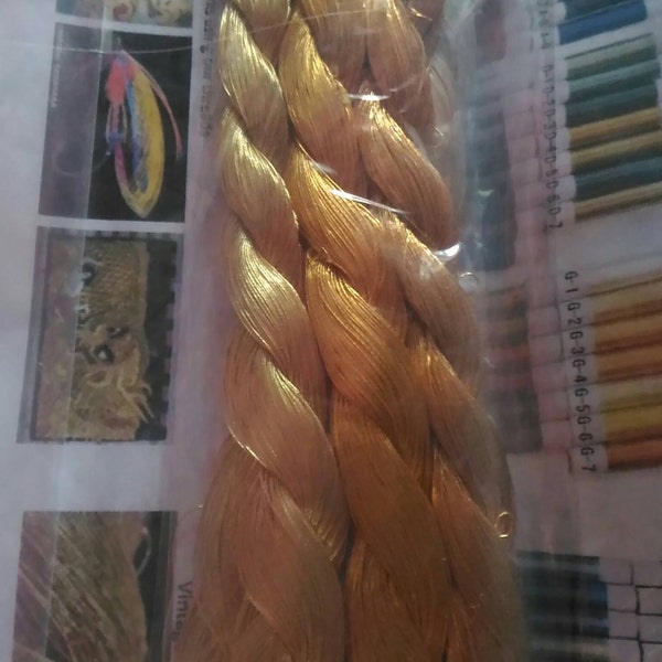 Gold/silver Metallic Thread 5 Skeins Set -kyoto Traditional Embroidery ...