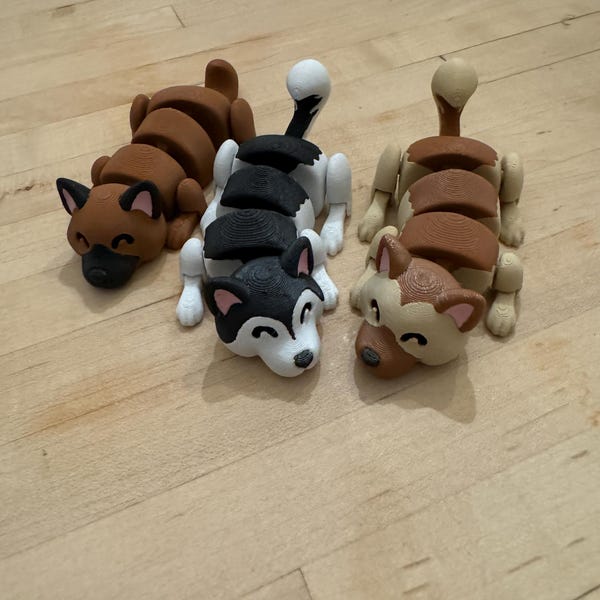 Husky Buddy- Fidget Dog, Desk Pet, Cute Gift, Dog Lovers, Tactile ...