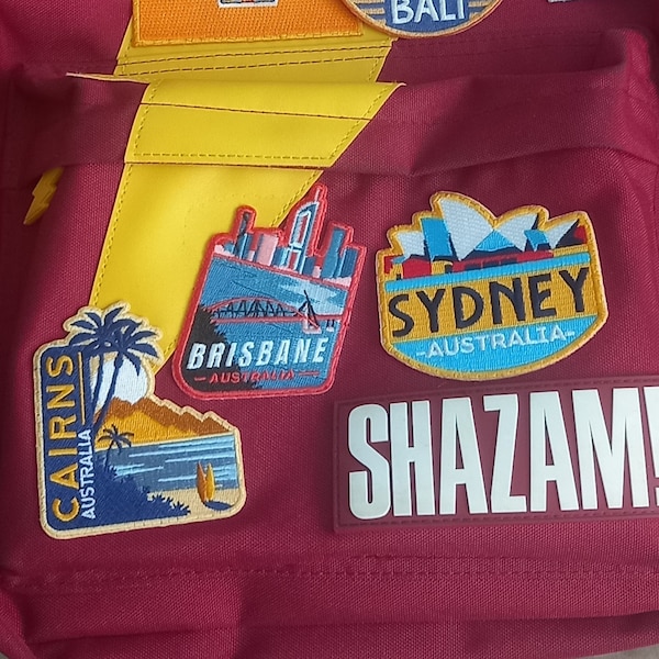 Brisbane Australia Travel Patch Embroidered Iron on Sew on Badge ...