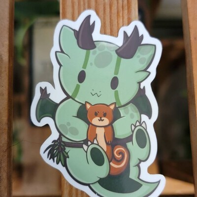 Dnd Class Dragons Handmade Stickers 2.17 X 2.7 Sizing May Vary - Etsy