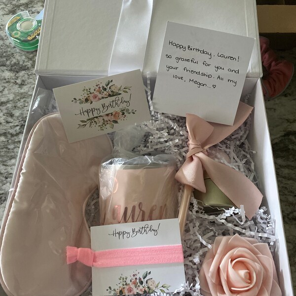 Long Distance Birthday Gift, Best Friend Gift, Birthday Gift for Her ...