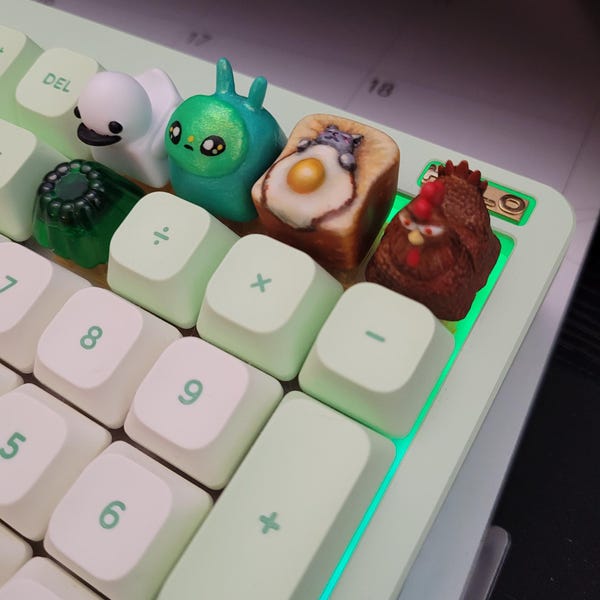 Ice King Keycap Adventure Time Handpainted Artisan Keycap \ for ...