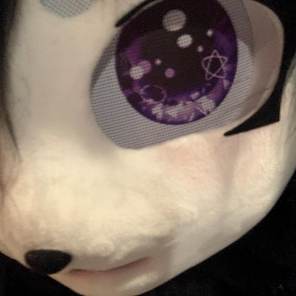Kig Fursuit Head Cat Furry Head With Lolita Clips, Kig Kemono Fursuit ...