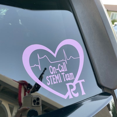 The On-call STEMI Team Vinyl Decal - Etsy