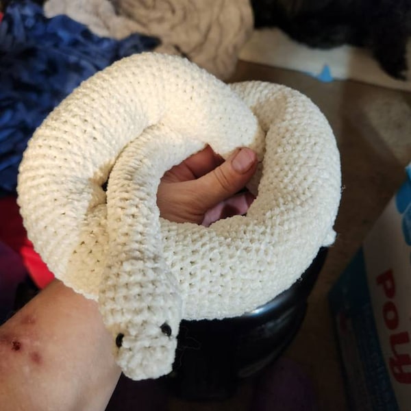 Ball Python Plush PDF Crochet Pattern - Etsy