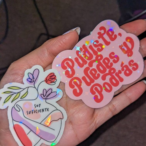 Soy Suficiente Sticker - I Am Enough Spanish - Latino Mexican - Spanish ...