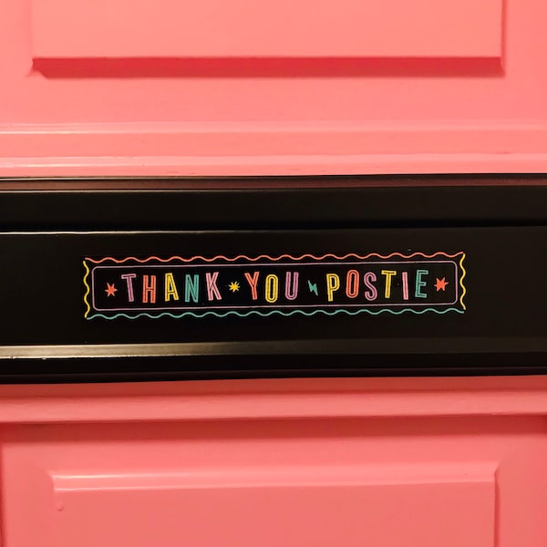 Letterbox Sign, Thank You Postie! Thank You Keyworkers Sign - Front ...