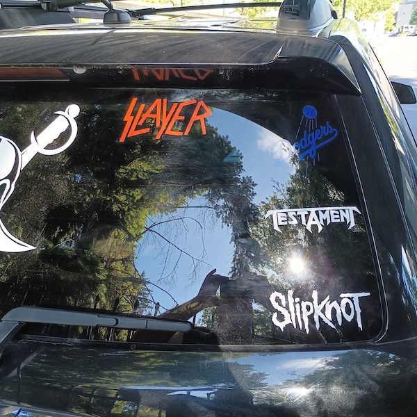 Custom Decal SLAYER / Vinyl Sticker Decal for Car, Truck, Window ...