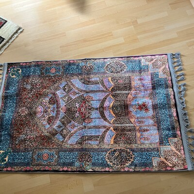 Prayer Rug for Muslim Prayer Mat Gebetsteppich Luxury Prayer Rug ...