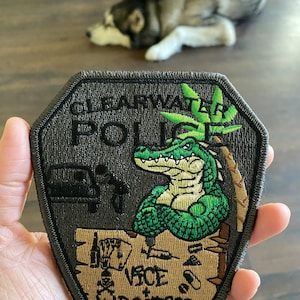 TIBURON POLICE DEPARTMENT Halloween Patch California LK - Etsy