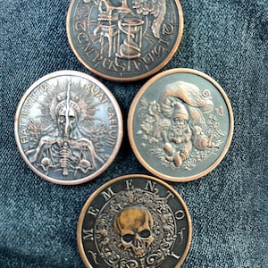 Don't Tread on Me Snake Challenge Coin EDC Every Day | Etsy