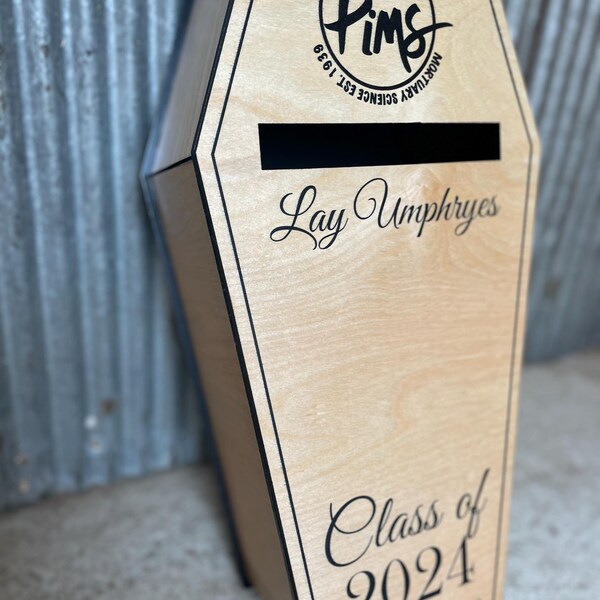 Coffin Box Laser Cut Svg Files, Halloween Coffins Svg, Coffin Shaped ...