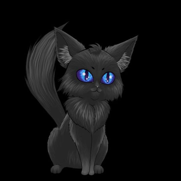 Celest | Premade Live 2D Cat Vtuber Avatar - Multiple Idle Animations ...