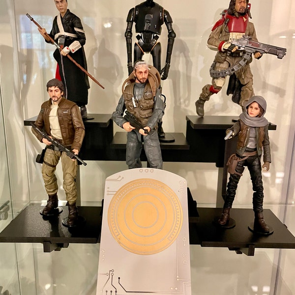 Metal Death Star Plans Data Card - Rogue One - **BONUS** Free Hope ...