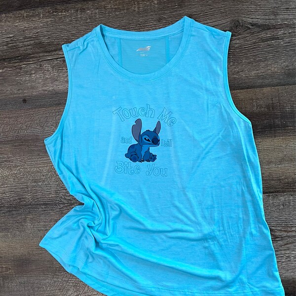 Stitch Touch Me and I Will Bite You Svg, Lilo and Stitch,stitch Svg ...