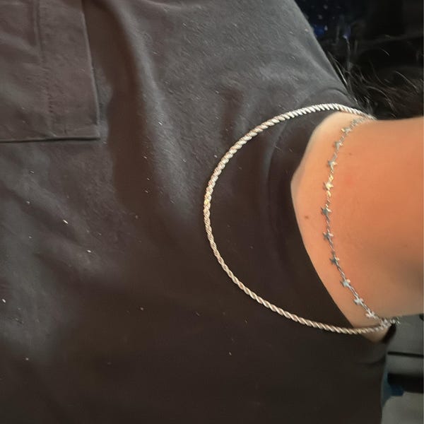 Cartilage Helix Chain Double Peircing - 304 Stainless Steel Ball Stud ...