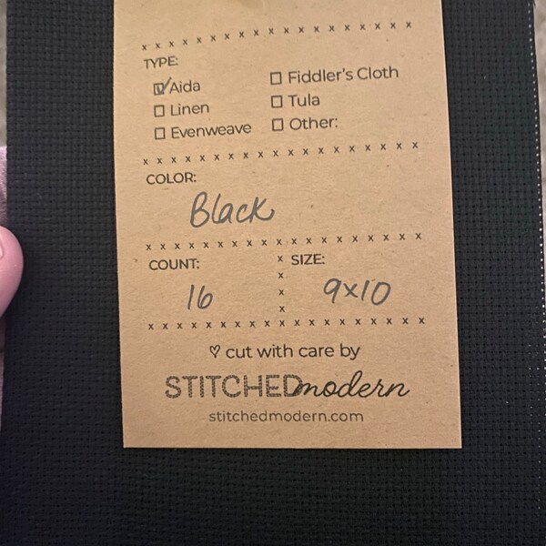 AIDA 14 Count Raw Fabric Cross Stitch Fabric, 14ct Natural Aida Cloth ...