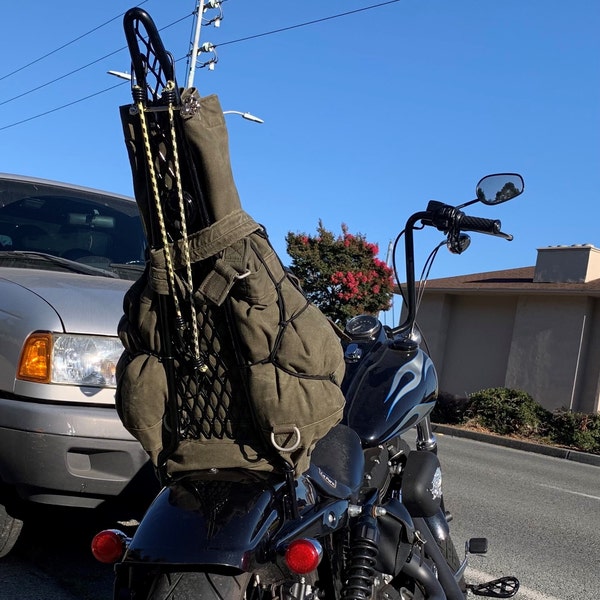 Genuine German Army Sea Sack Duffel Bag W Shoulder Straps Large W Lock ...