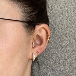16G Stardust Septum Ring/daith Earring/septum - Etsy