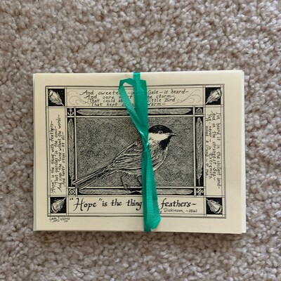 Hope is the Thing With Feathers Six-pack of Emily Dickinson Poetry ...