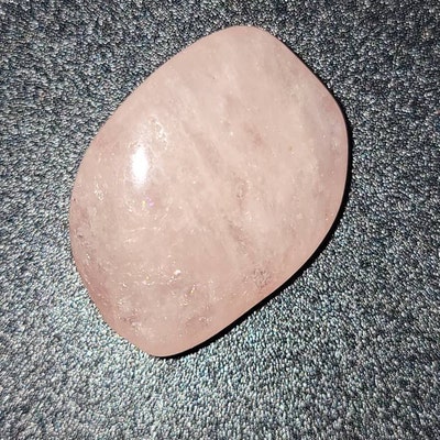 Morganite Crystal Tumbled Stone Polished Gemstone / Trauma Healing Love ...