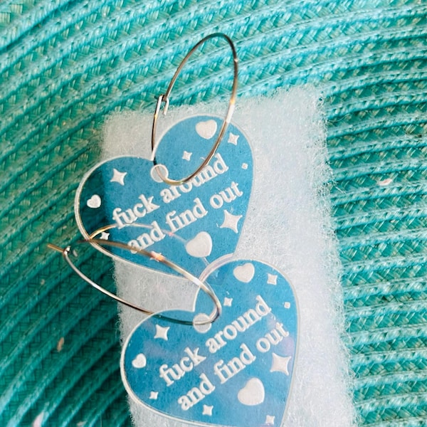 Dream Big, Fart Loud Iridescent Acrylic Keychain - Etsy