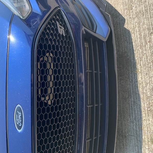 2013-2019 Focus ST Carbon Fiber Emblem Overlay Decal Inserts (set of 2 ...