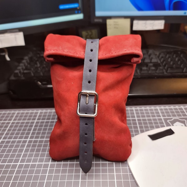 Roll Top Pouch / Renaissance Satchel Digital Pattern, Leather Pattern ...