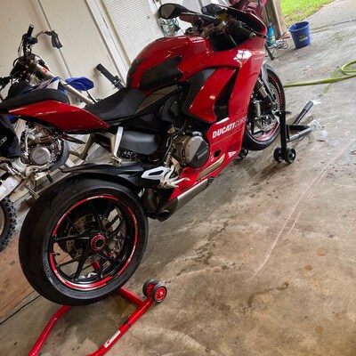 Wheel Stickers for Ducati PANIGALE V2 Rim Tape Motorcycle Decals ...