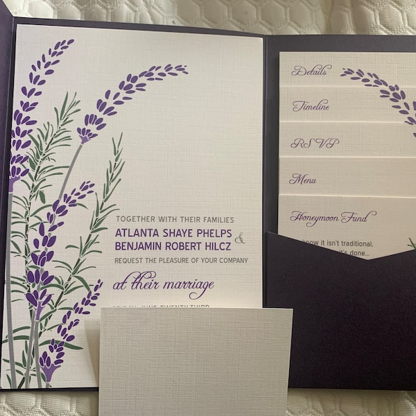 Champagne Pink and Ivory Wedding Invitation Suite With Monogram Wax ...