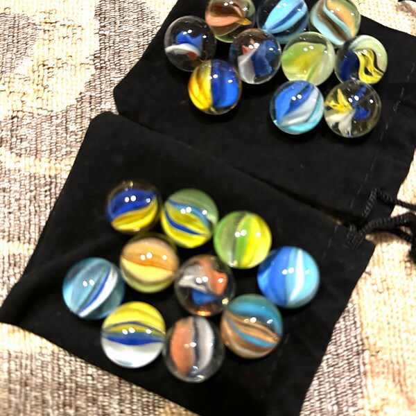 Solar System Model Orrery Display Marbles Collection 11 Glass Marble ...