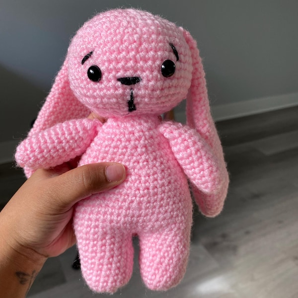 Crochet Pattern Bunny, Amigurumi Easter Plush Bunny Tutorial, Crochet ...