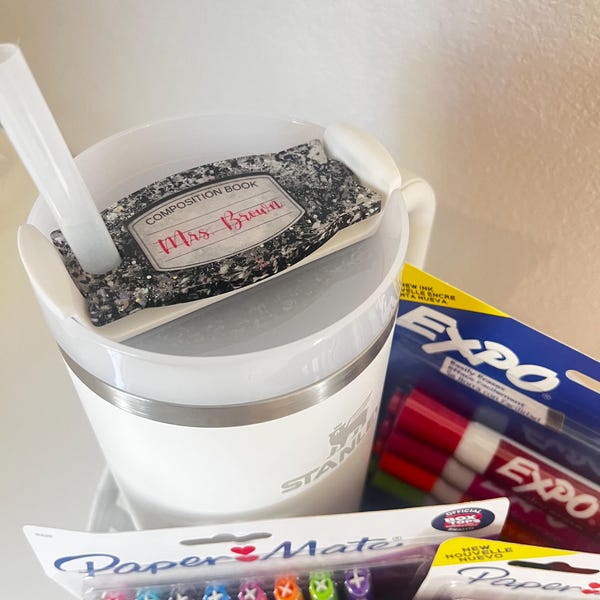 8 Composition Book Label Bundle | Composition Notebook Labels | School ...