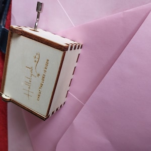 Personalised Gift Wooden Music Box Christian Gift - Etsy UK