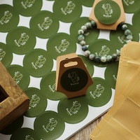 Large Circular 51mm Stickers A4 Sheets Matte Finish Logo - Etsy