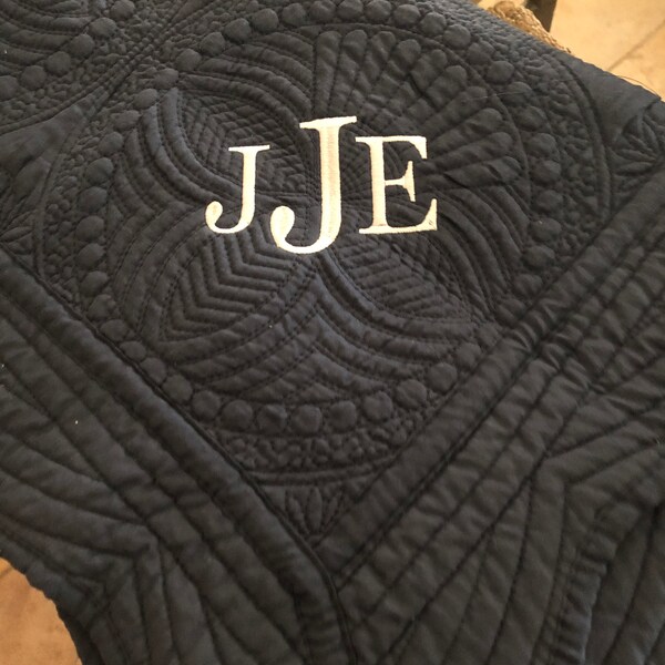Personalized Baby Quilt, Monogram Baby Quilts, Baby Girl Quilt ...