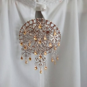 Synnove Sami Risku Style Norwegian Solje Silver Plated - Etsy