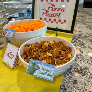 Pizza Planet Sign for Birthday Party Digital Download Kit Three Pizza ...